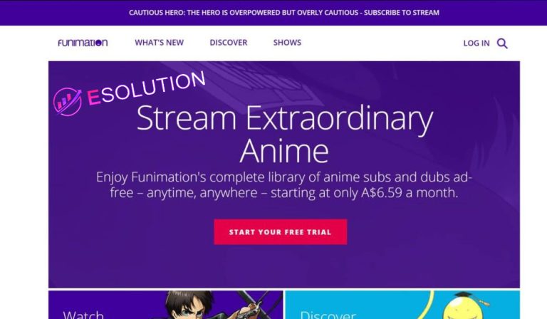Funimation – esolution